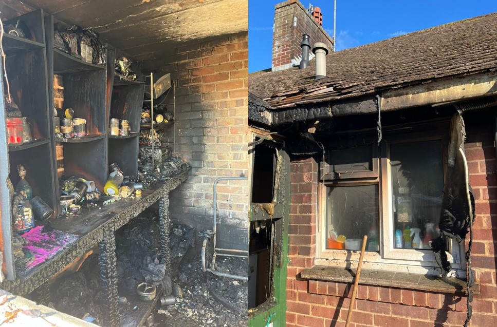 Fire in a Steyning home caused by sunlight | Saxon Weald